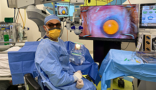 Trialling the Alcon Ngenuity 3D visualisation system